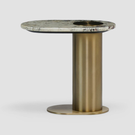 Shop Meraki - Oval Coffee Table | Al Huzaifa Furniture UAE